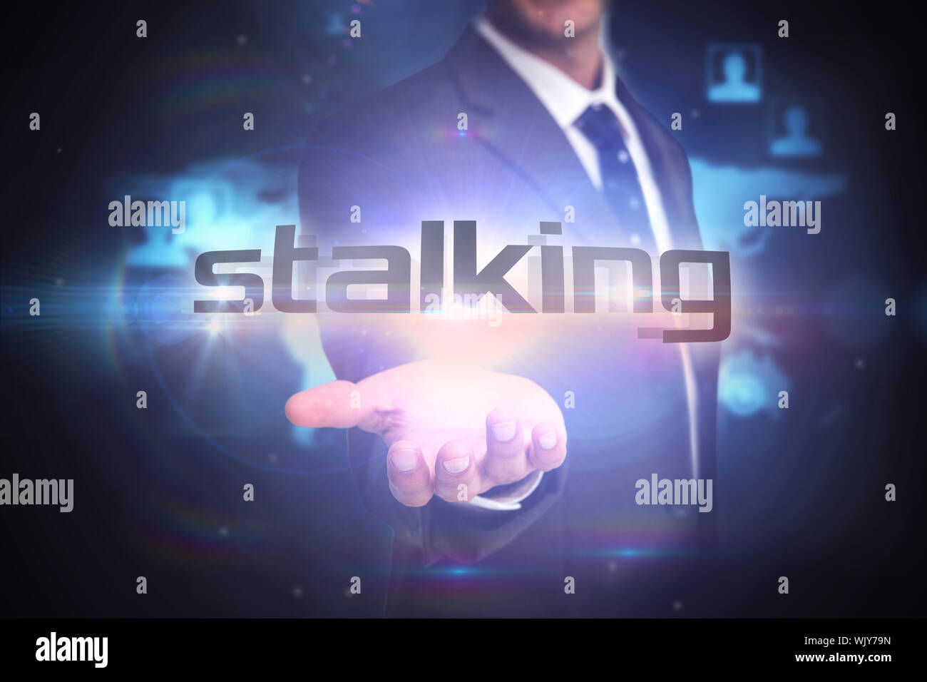 Digital stalking hi-res stock photography and images - Alamy