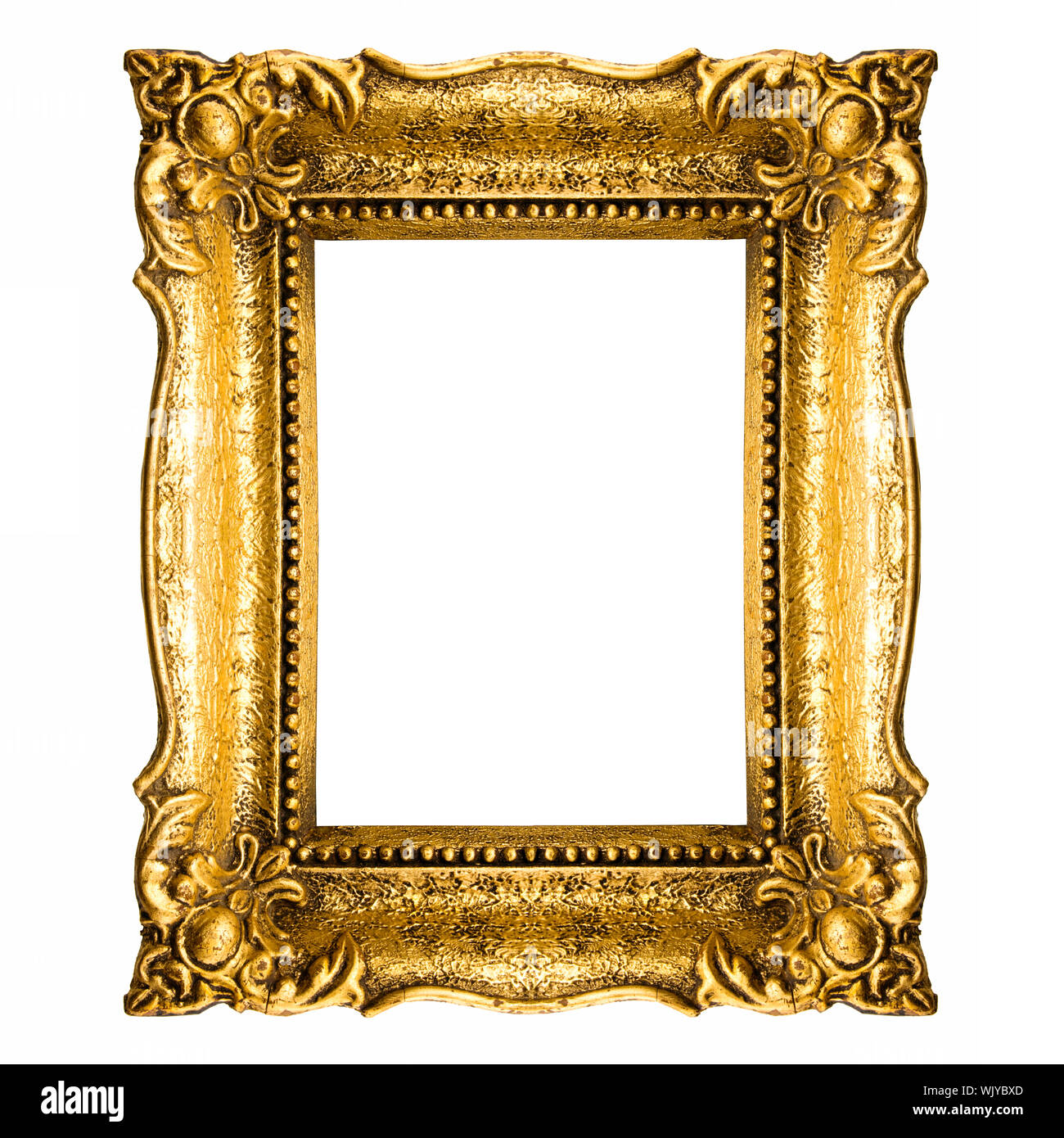 Retro Gold Frame Stock Photo - Alamy