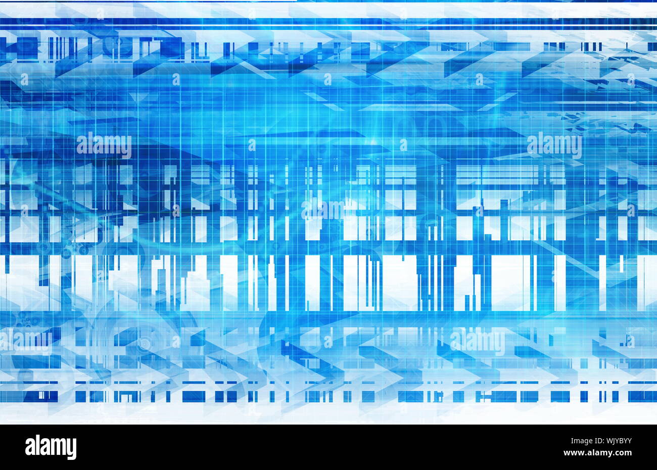 System Engineering of Software and Hardware as Art Stock Photo - Alamy