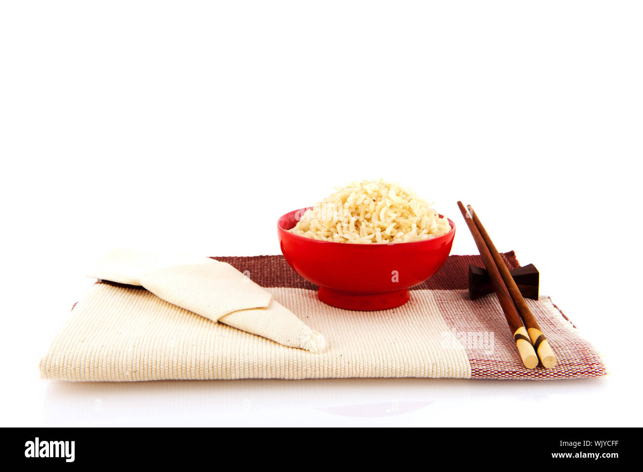 Asian rice table cloth chop hi-res stock photography and images - Alamy