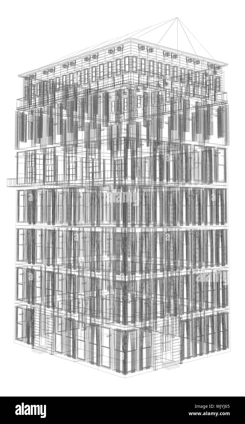 Schematic site plan Cut Out Stock Images & Pictures - Alamy