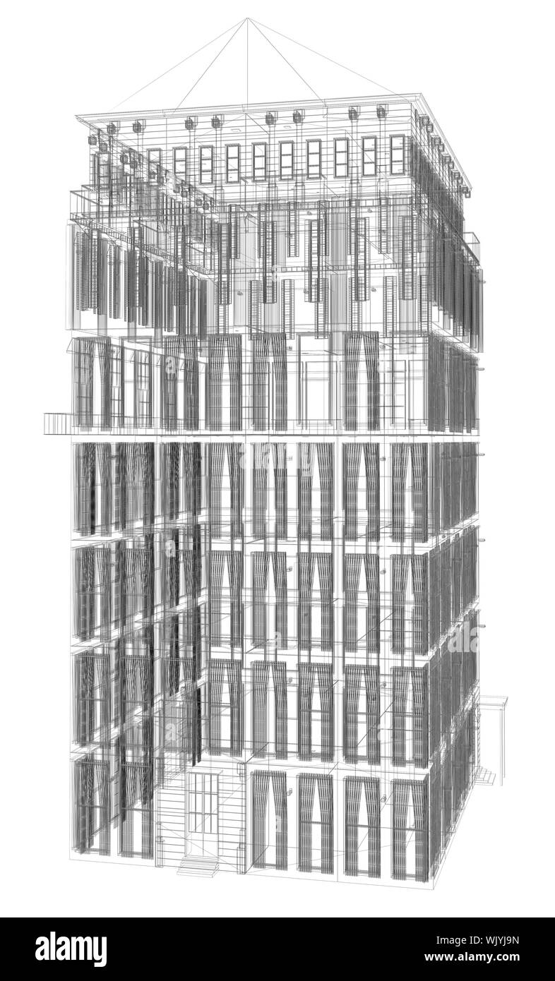 Schematic site plan Cut Out Stock Images & Pictures - Alamy