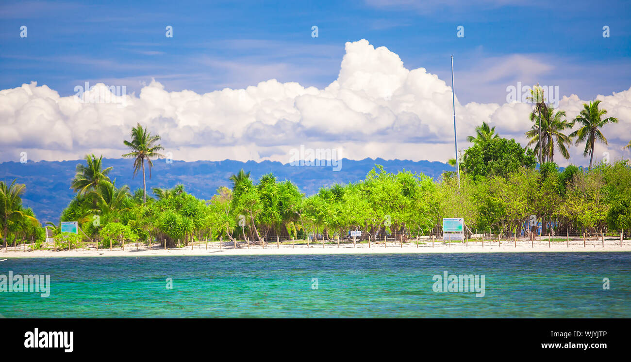 Tropical perfect island Puntod in the Philippines Stock Photo - Alamy