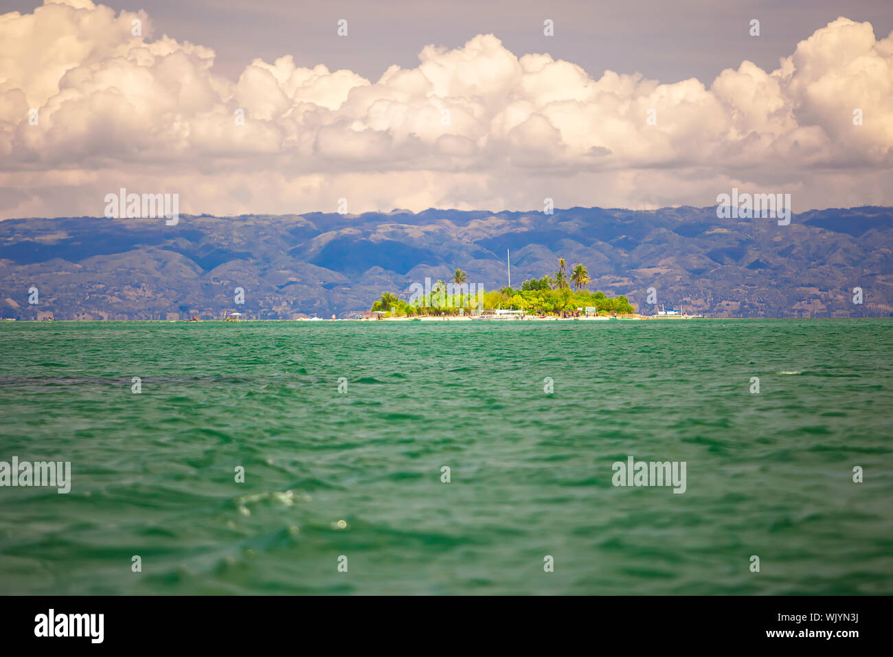 Tropical perfect island Puntod in the Philippines Stock Photo - Alamy