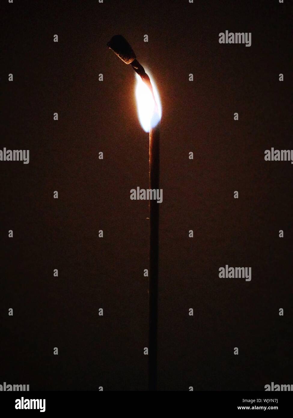 Burning Matchstick Flame High Resolution Stock Photography and Images ...