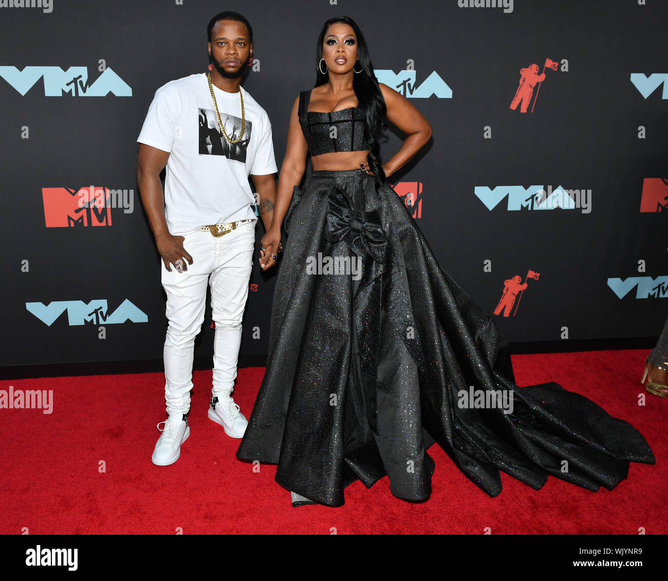 Remy Ma attends the 2019 MTV Video Music Awards at Prudential Center on ...