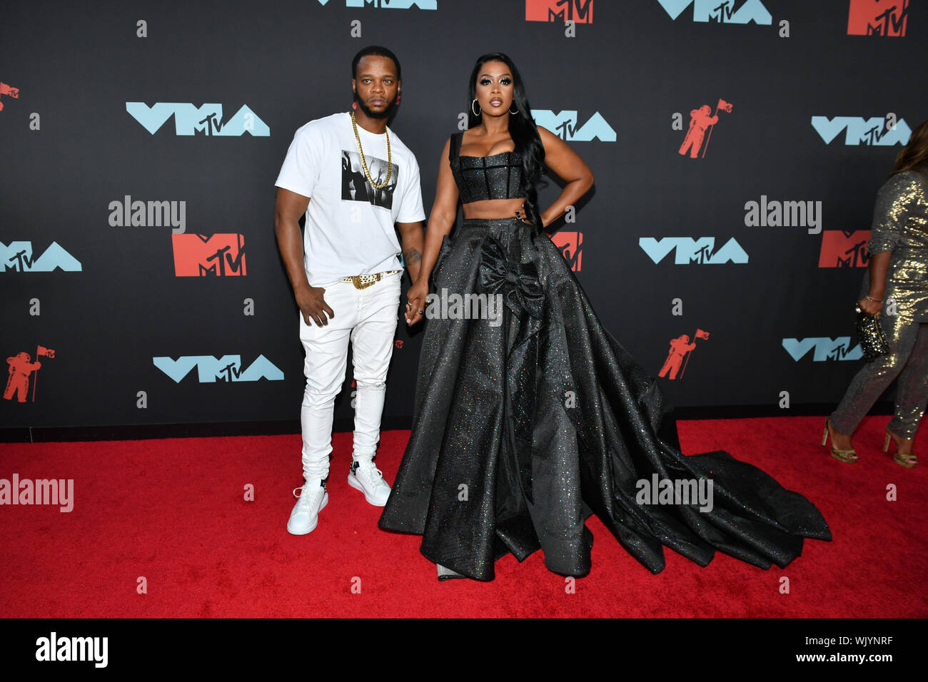 Remy Ma attends the 2019 MTV Video Music Awards at Prudential Center on ...