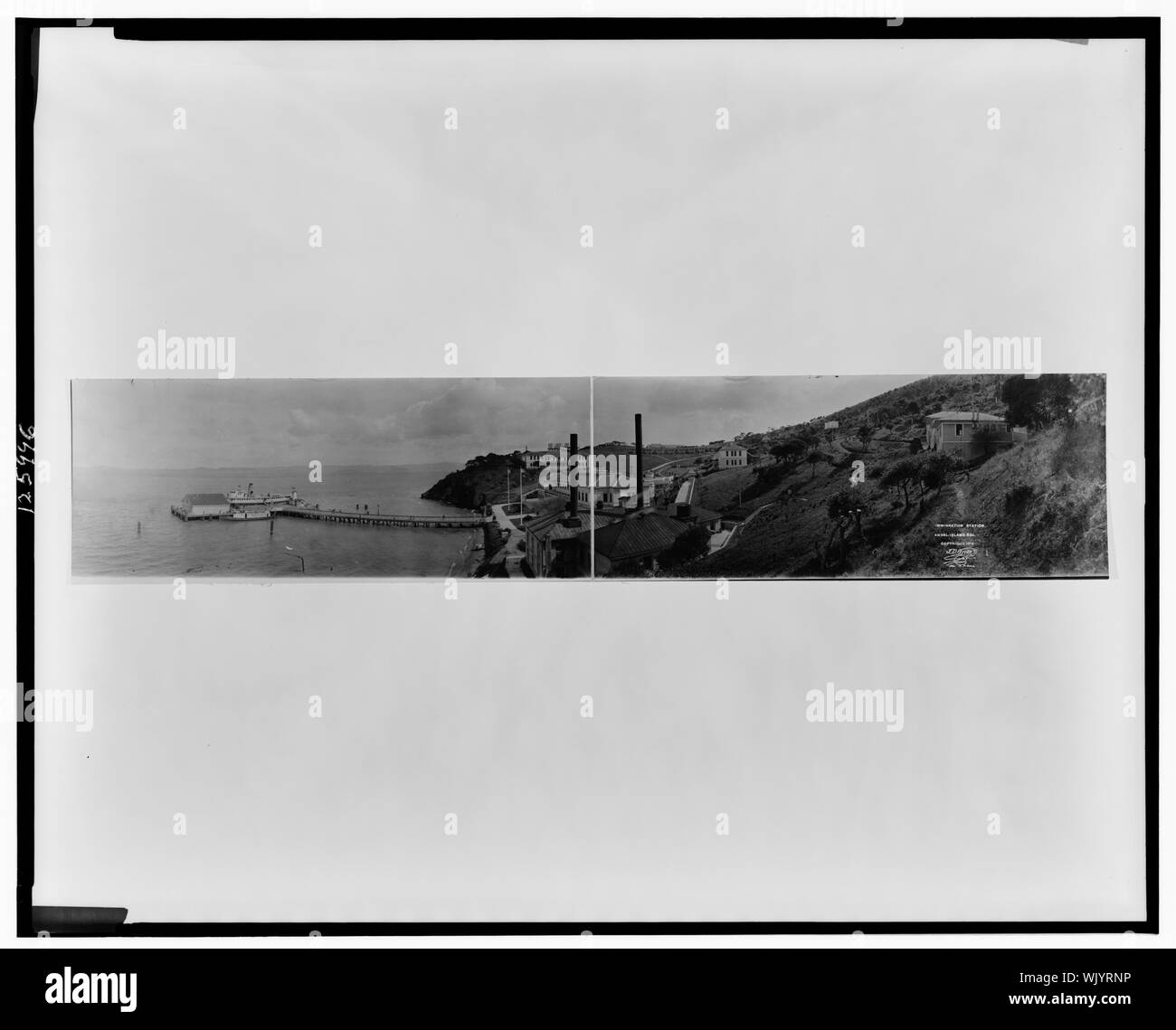Immigration station, Angel Island, Cal Stock Photo - Alamy