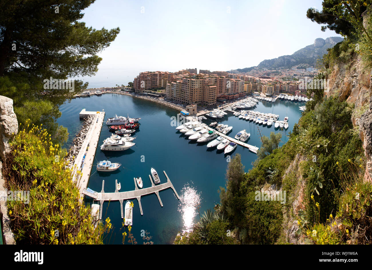 Monaco, Monte Carlo Landscape Stock Photo - Alamy