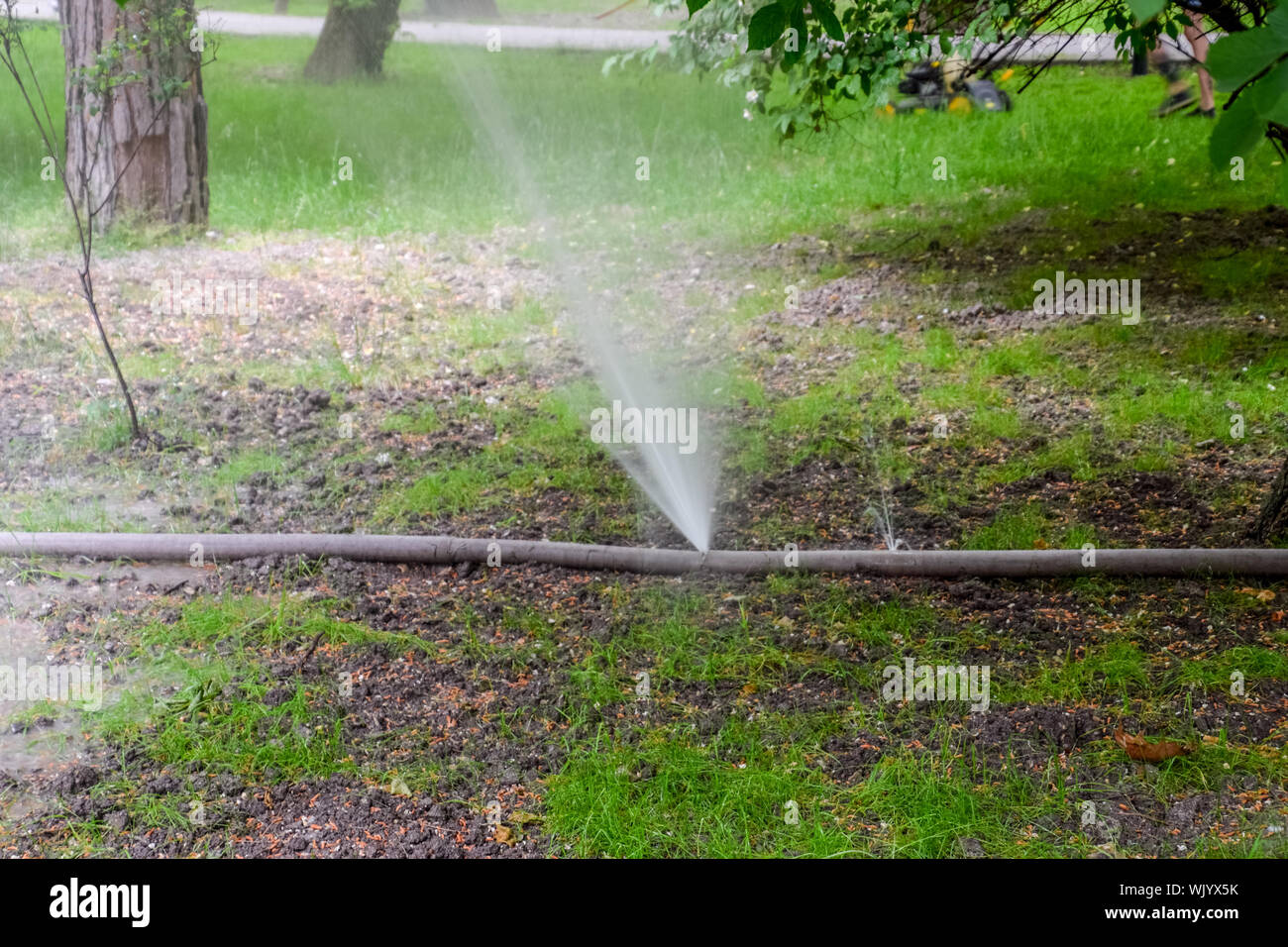 Water Hose Stream