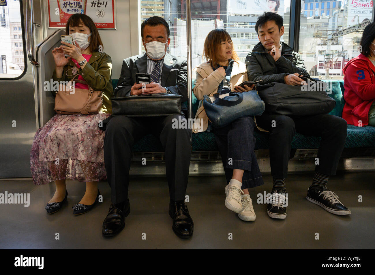 Public transportation japan hi-res stock photography and images - Alamy