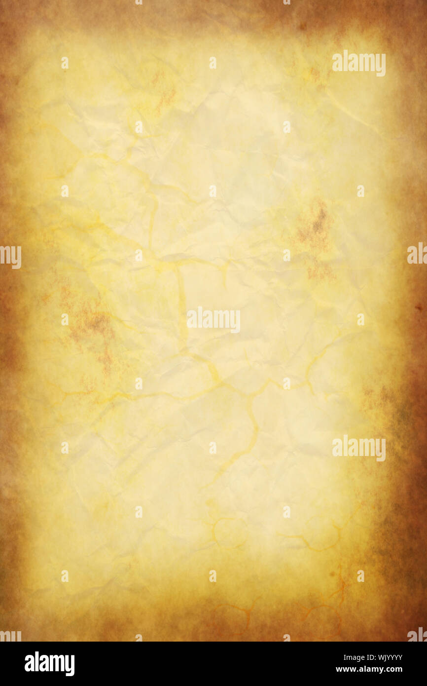 Illustration of ancient paper on isolated background Stock Photo - Alamy