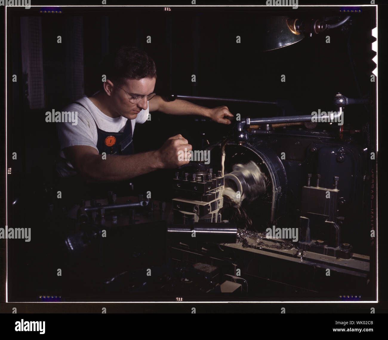 Turret lathe hi-res stock photography and images - Alamy