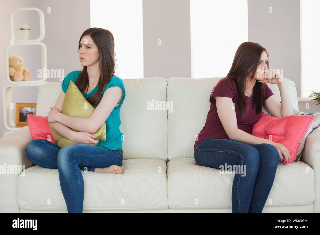 Not talking to each other hi-res stock photography and images - Alamy