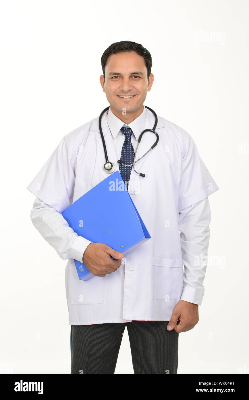 Young indian male doctor hi-res stock photography and images - Alamy