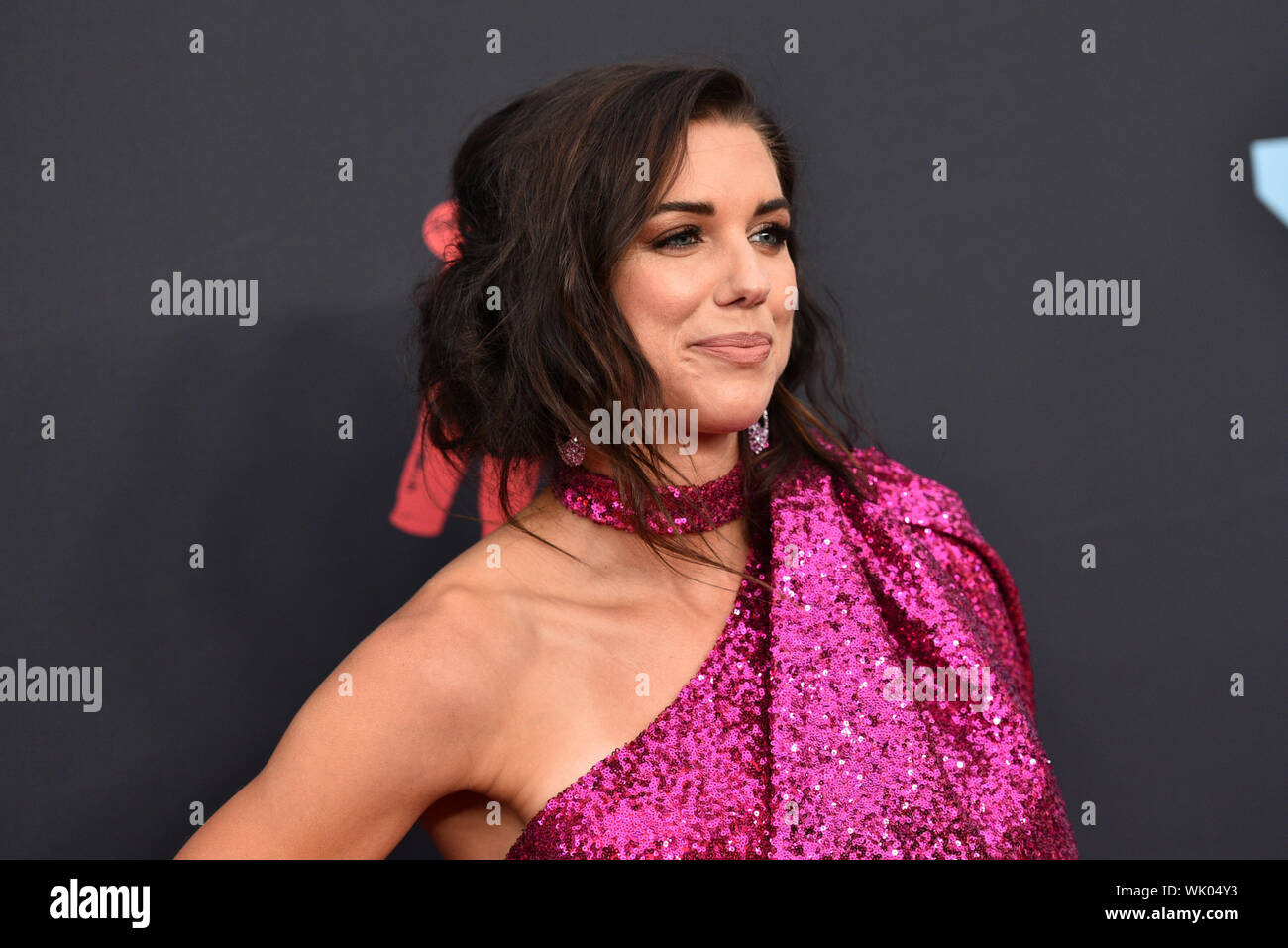 Alex Morgan attends the 2019 MTV Video Music Awards at Prudential ...