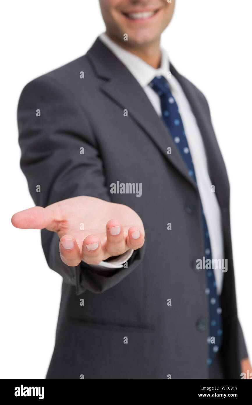 Hand adult empty handsome hi-res stock photography and images - Alamy