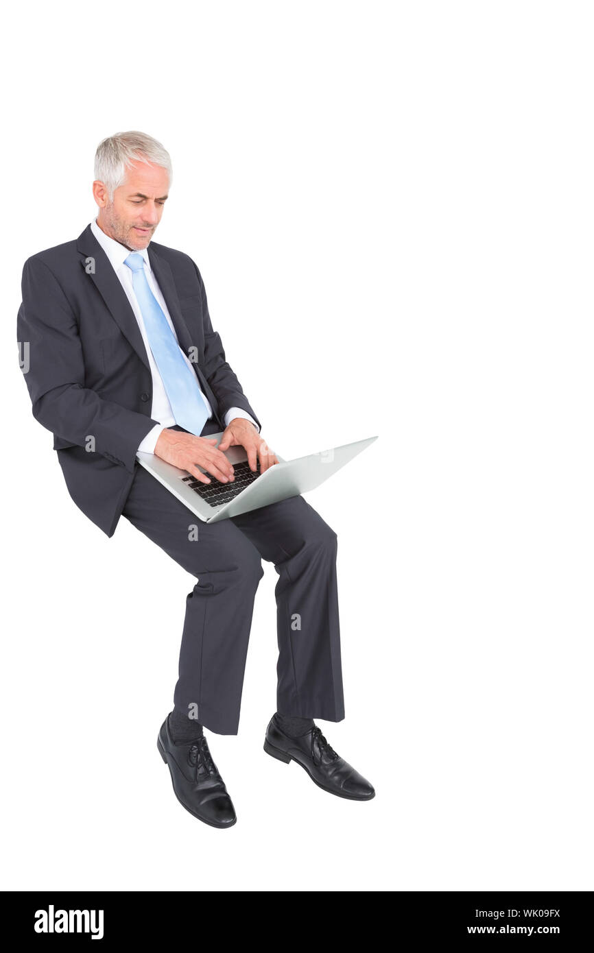 Laptop focused Cut Out Stock Images & Pictures - Alamy