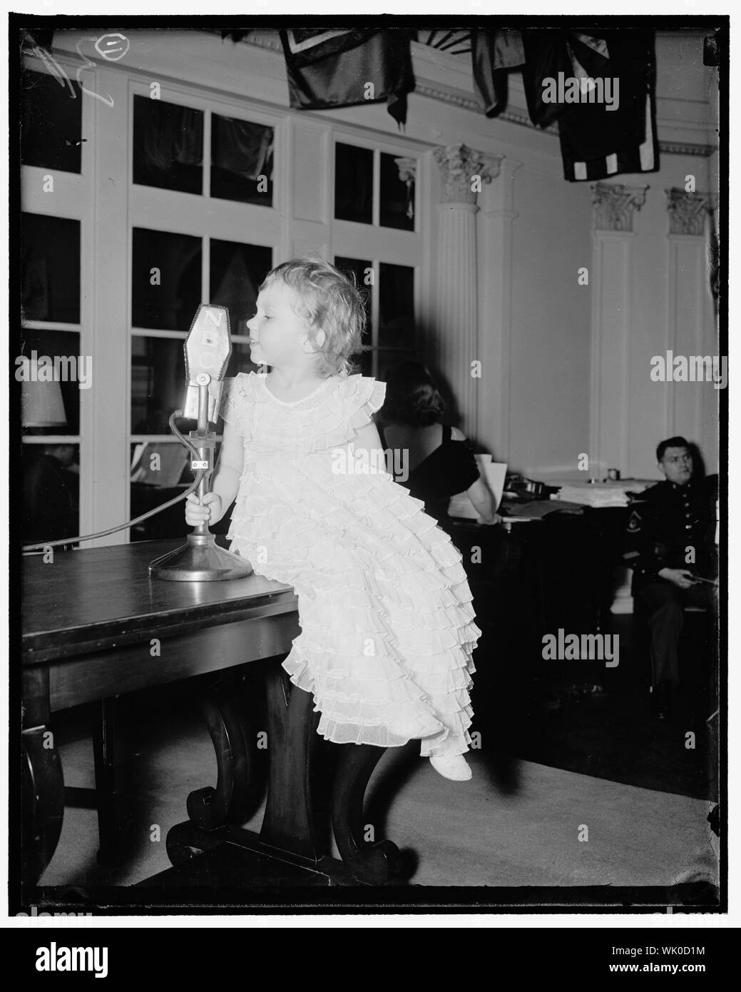 In spotlight on congressional children's broadcast. Washington, D.C ...