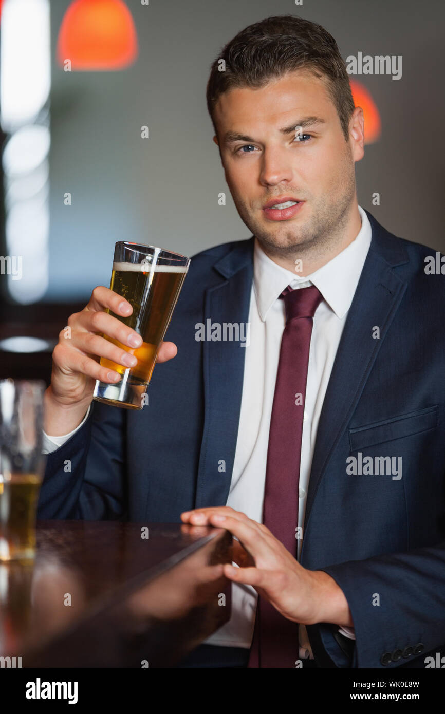 Having a pint hi-res stock photography and images - Alamy