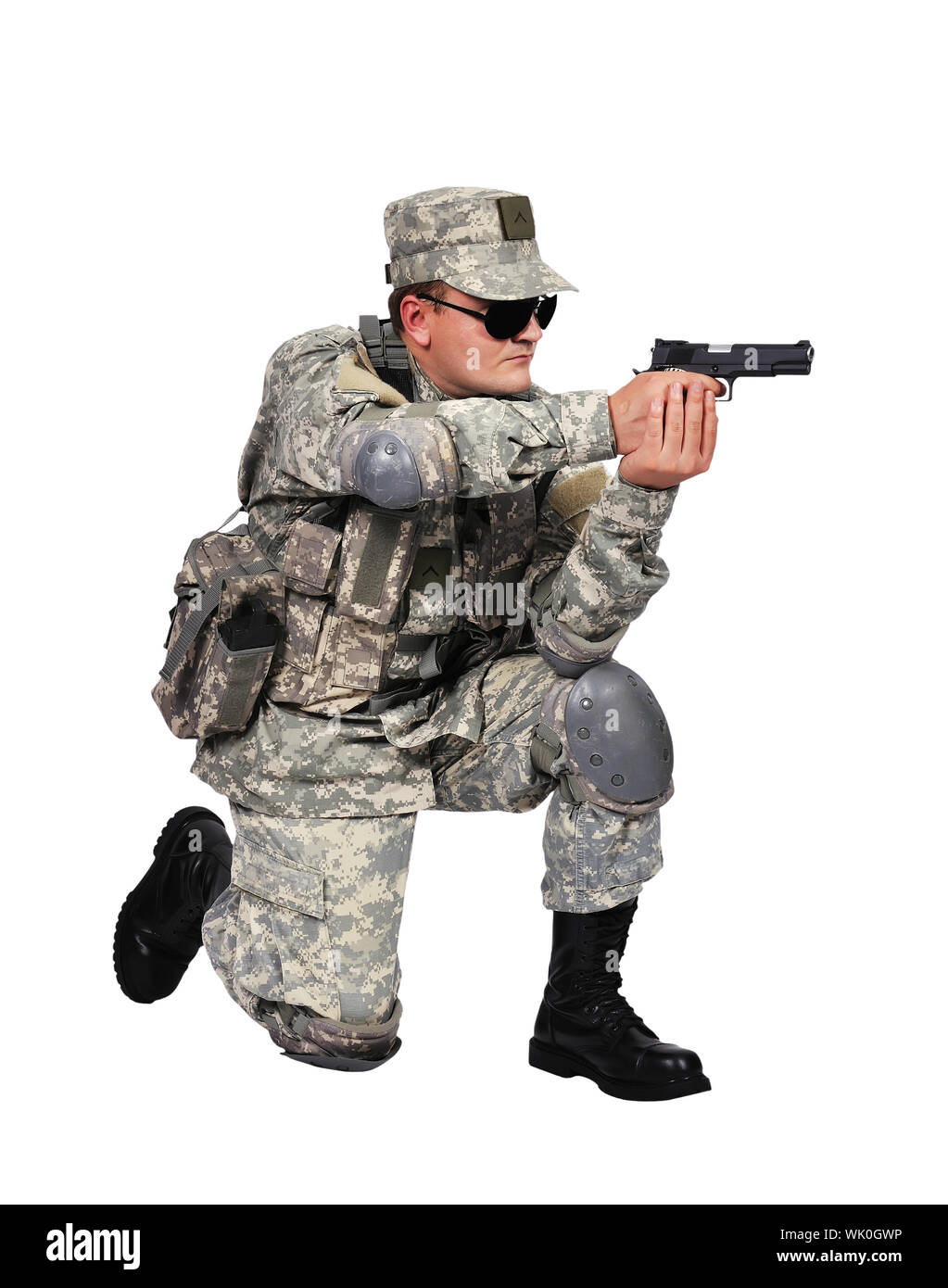 Us army rangers weapons Cut Out Stock Images & Pictures - Alamy