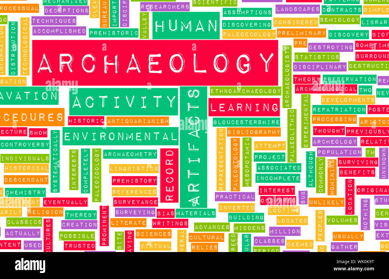 Exploration discovery archaeology archeology hi-res stock photography ...