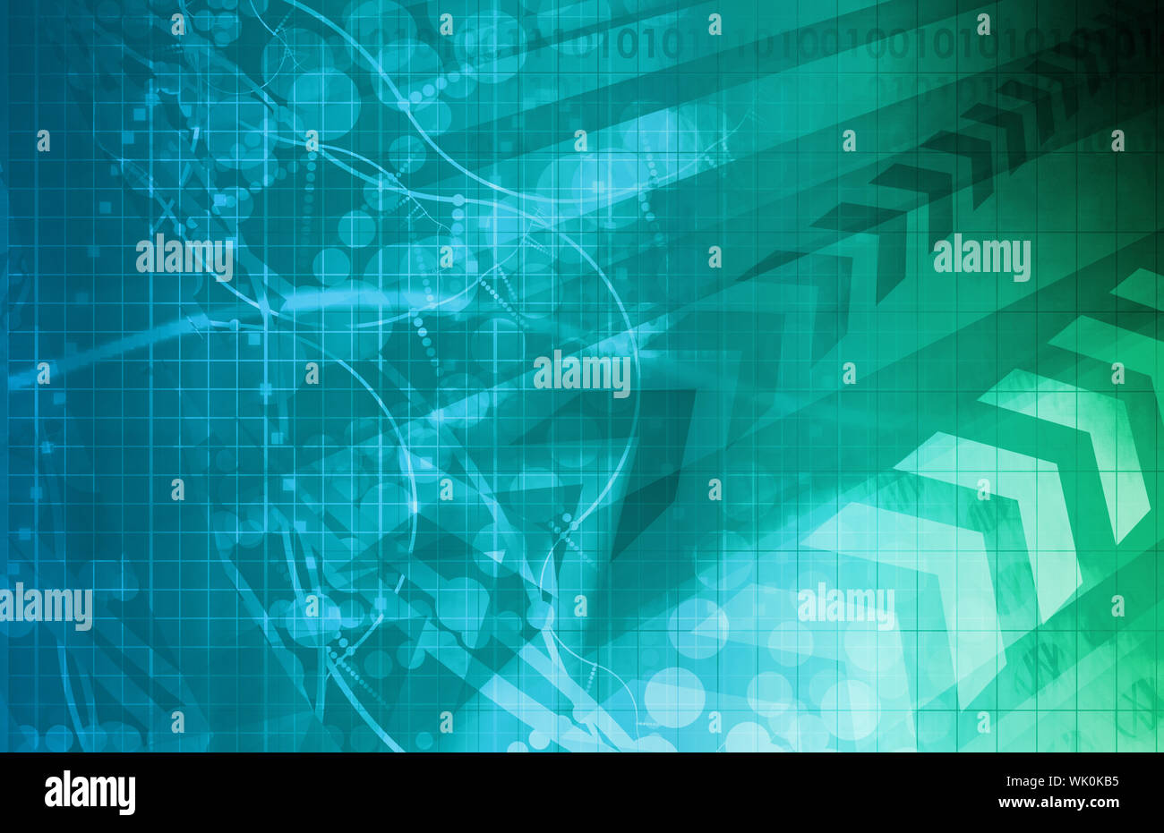 Modern Science as a Corporate Background Art Stock Photo - Alamy