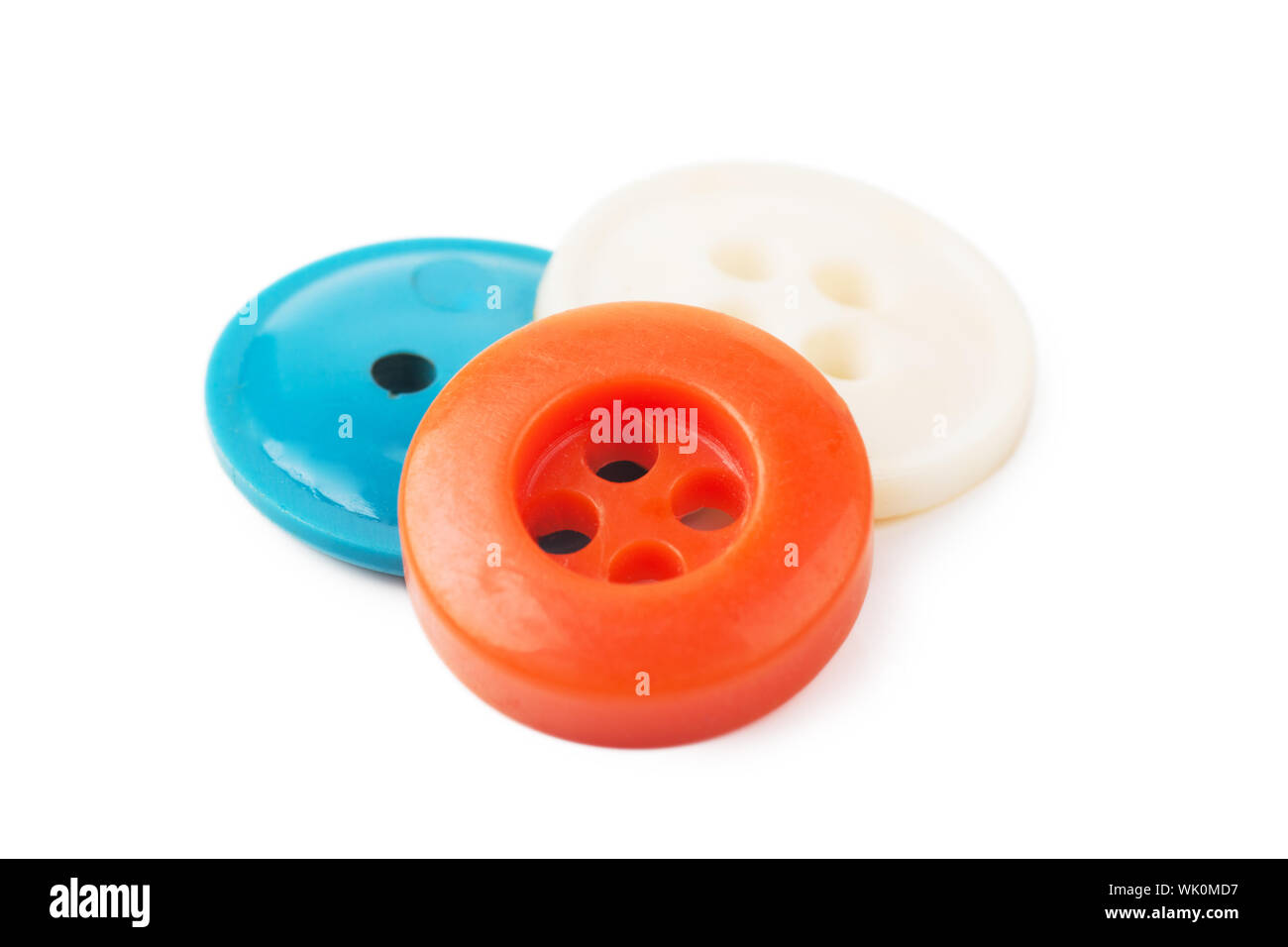 Heap of old-fashioned retro buttons over white background Stock Photo ...