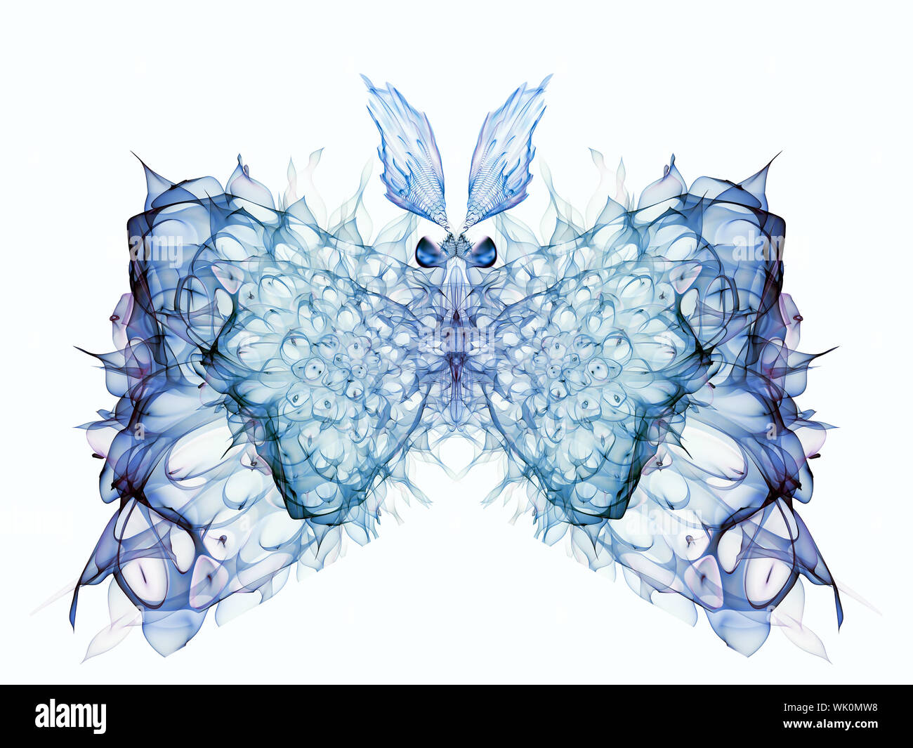 Never Were Butterflies series. Creative arrangement of isolated ...