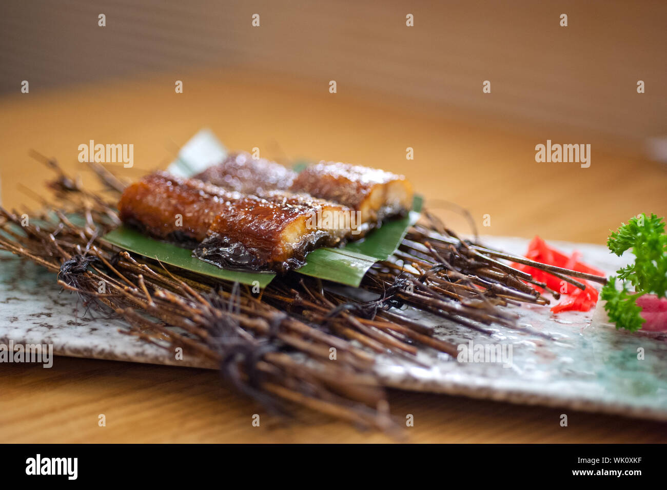 Japanese style grilled eel hi-res stock photography and images - Alamy