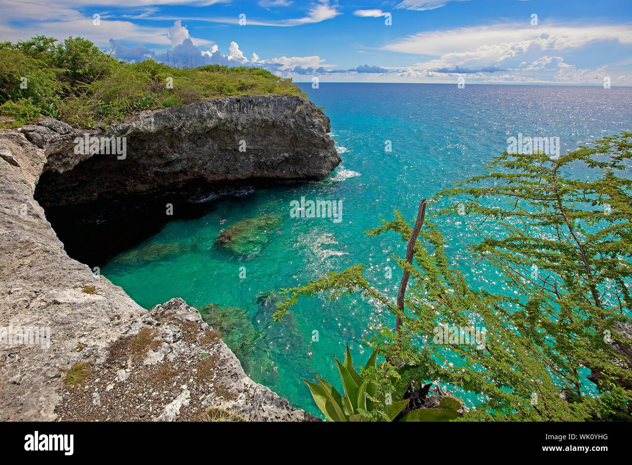 Knip bay curacao hi-res stock photography and images - Alamy