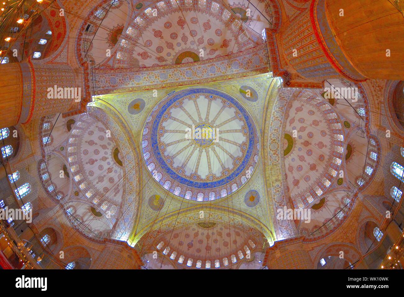 Blue mosque ceiling hi-res stock photography and images - Alamy
