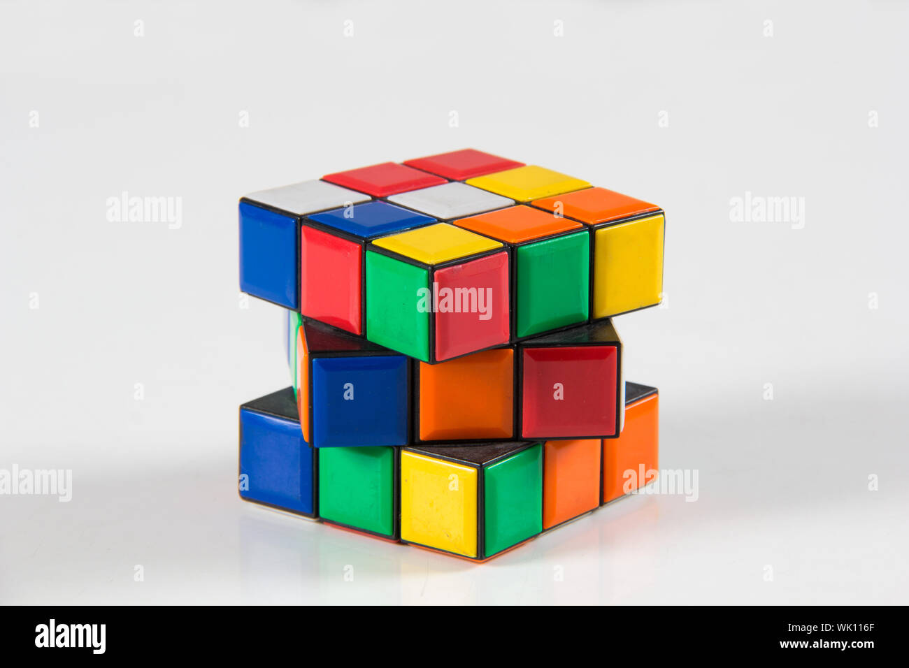 Close up rubiks cube hi-res stock photography and images - Alamy