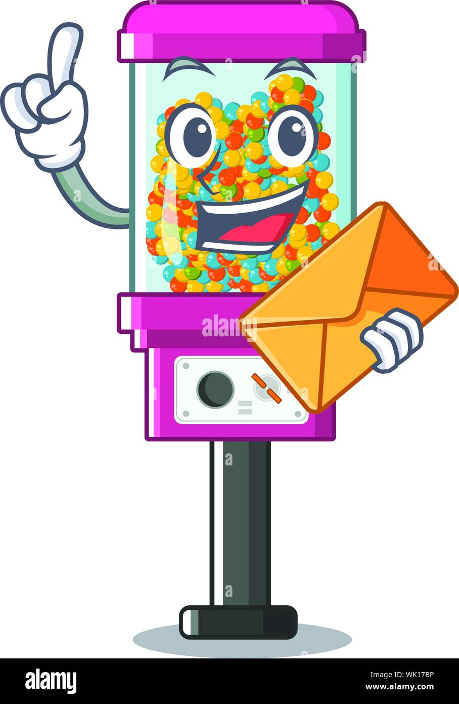 Sweets in vending machine Stock Vector Images - Alamy