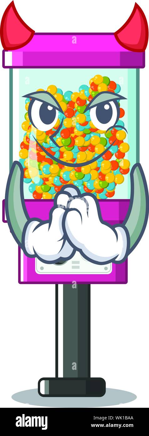 Singing candy vending machine with the character Stock Vector Image ...