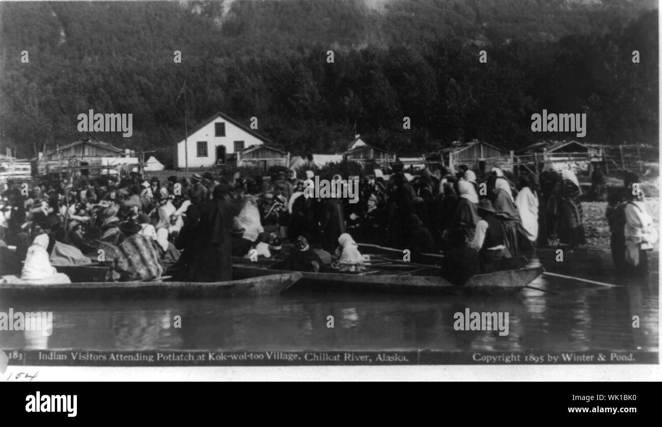 Chilkat indian village hi-res stock photography and images - Alamy