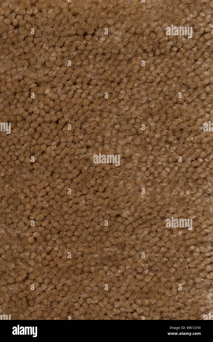 Closeup detail of brown carpet texture background Stock Photo - Alamy