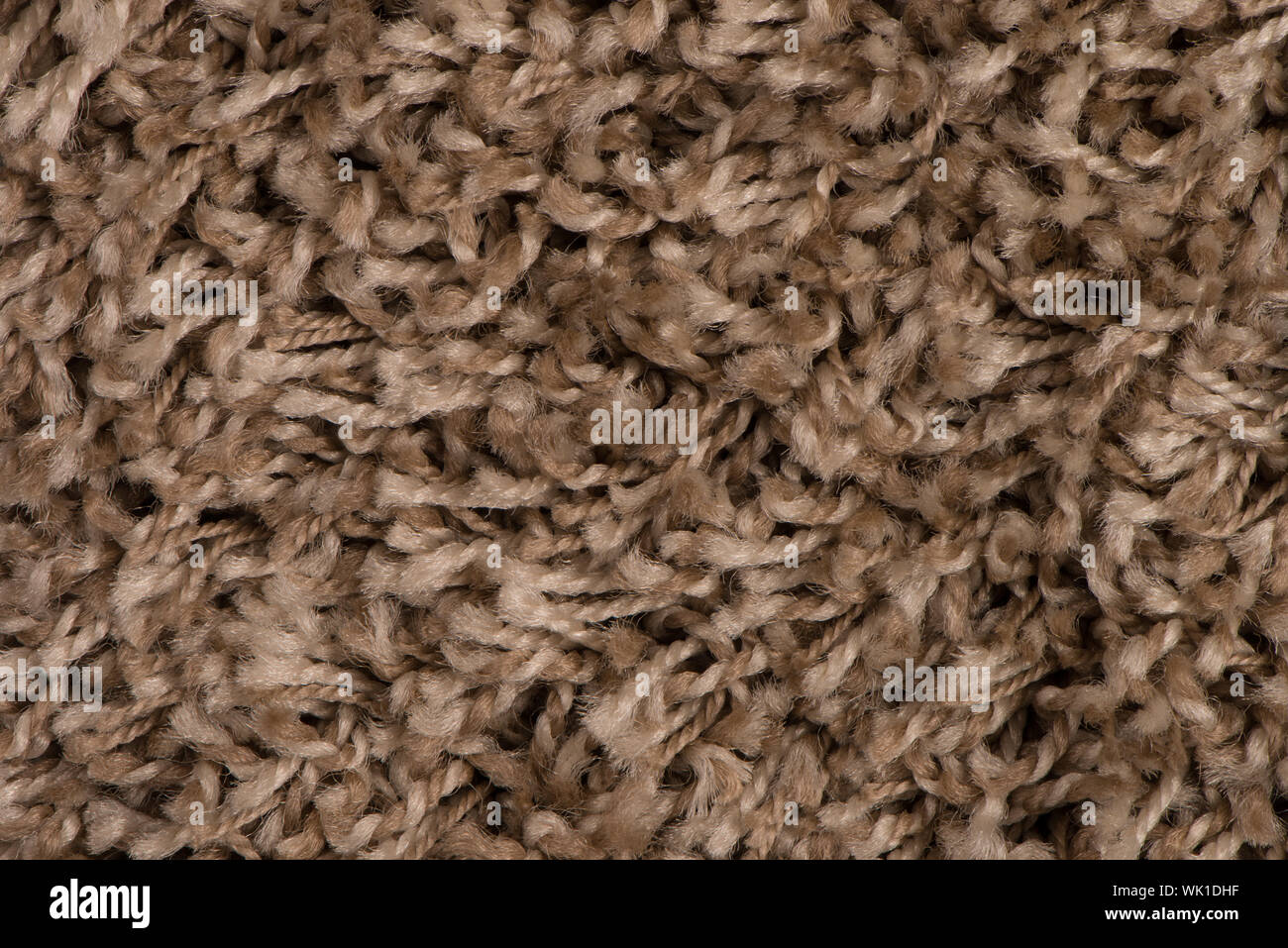 Closeup detail of brown carpet texture background Stock Photo - Alamy