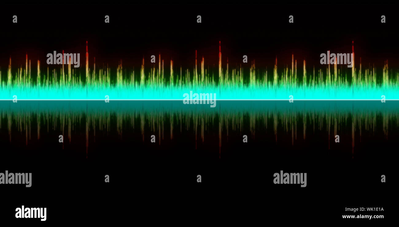 An image of a nice sound wave background Stock Photo - Alamy