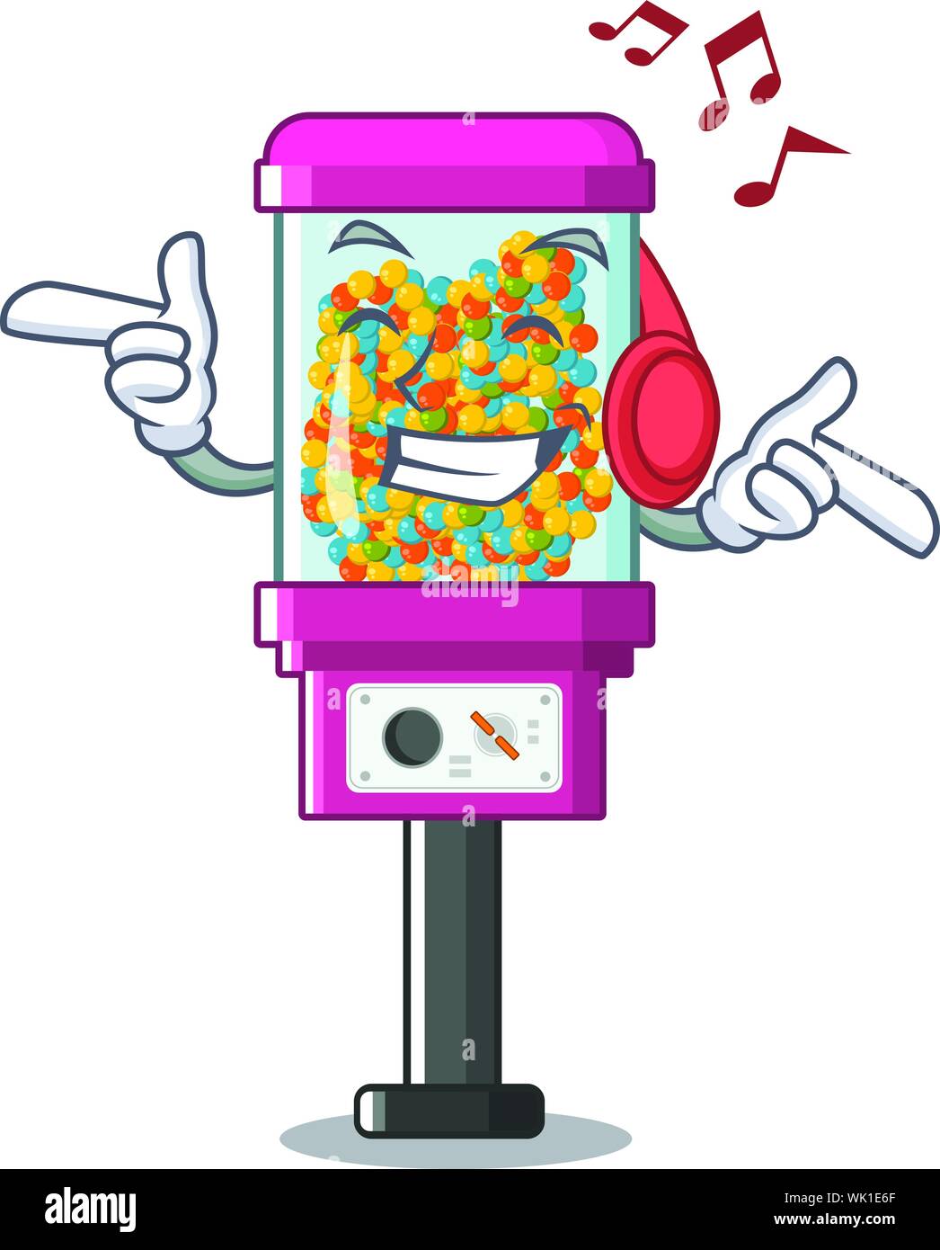 Gumball vending machines Stock Vector Images - Alamy
