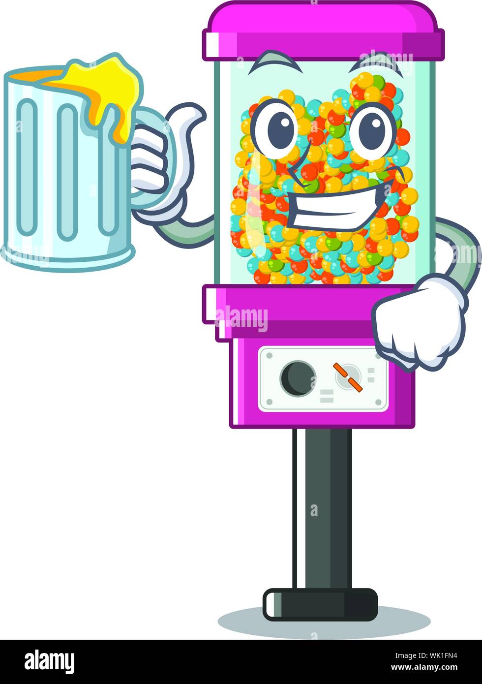 Juice vending machines Stock Vector Images - Alamy