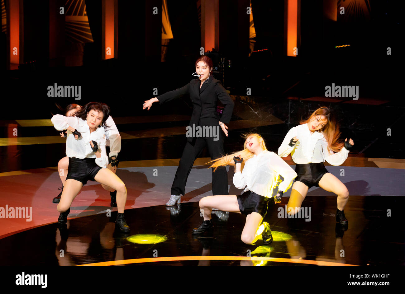 Ailee, August 28, 2019 : Korean-American singer Ailee at the Seoul ...