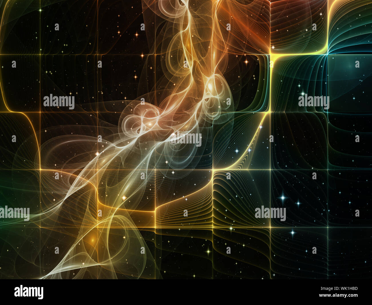Geometry of Space series. Interplay of conceptual grids, curves and ...