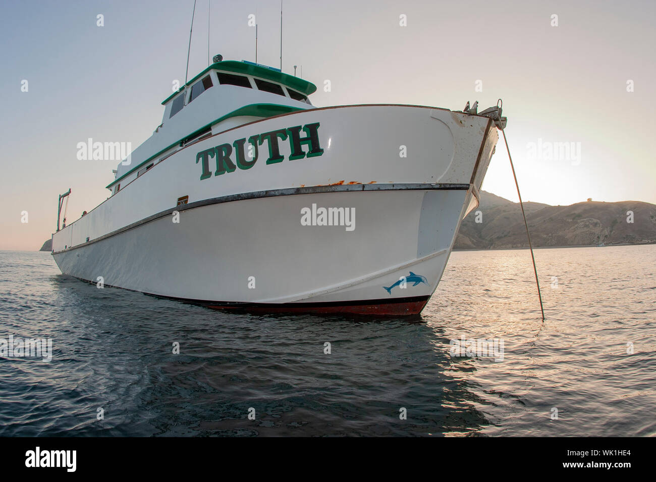 Truth Aquatics SCUBA dive boat the Conception was burned while at sea ...