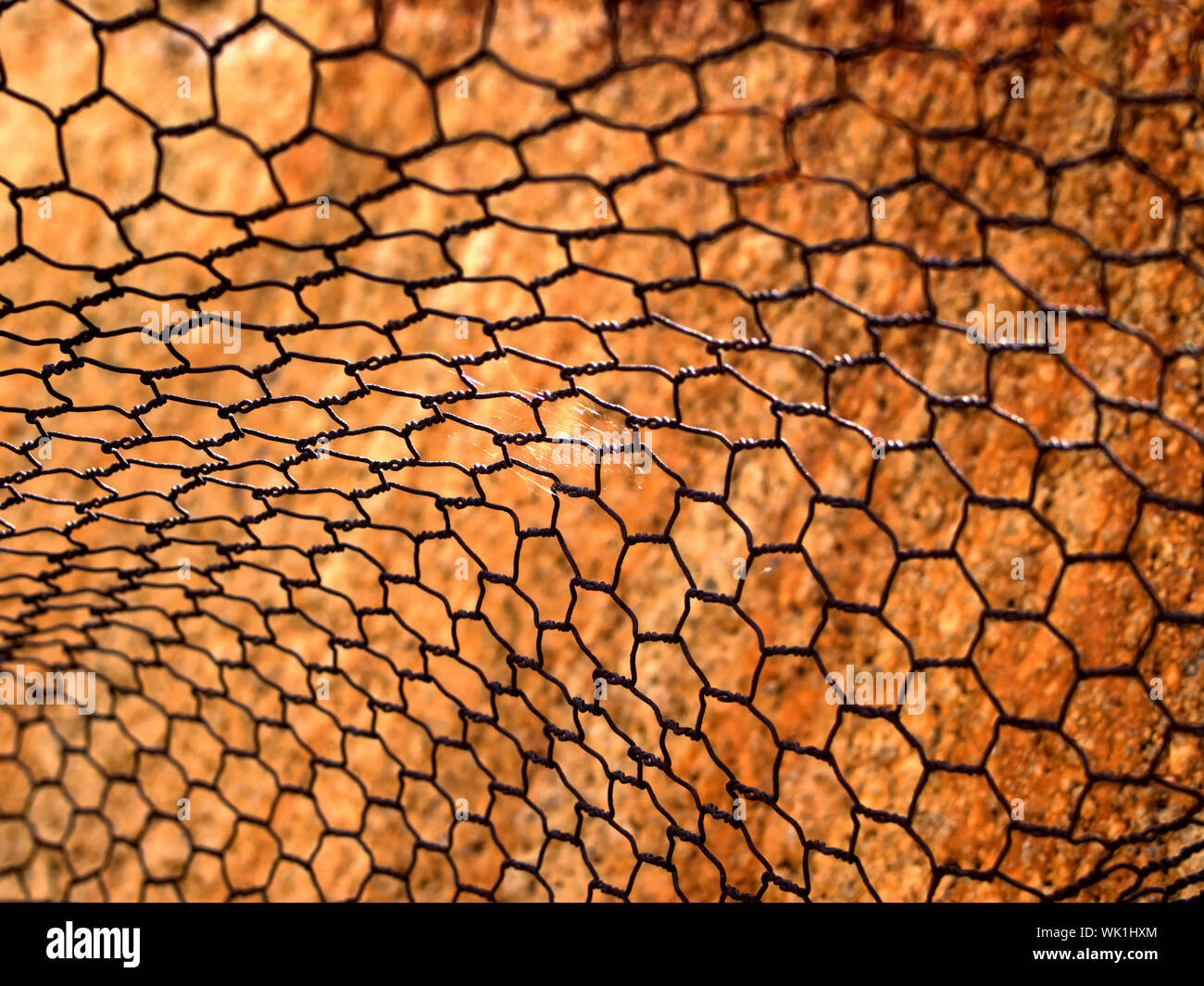 close up of chicken wire texture background Stock Photo - Alamy