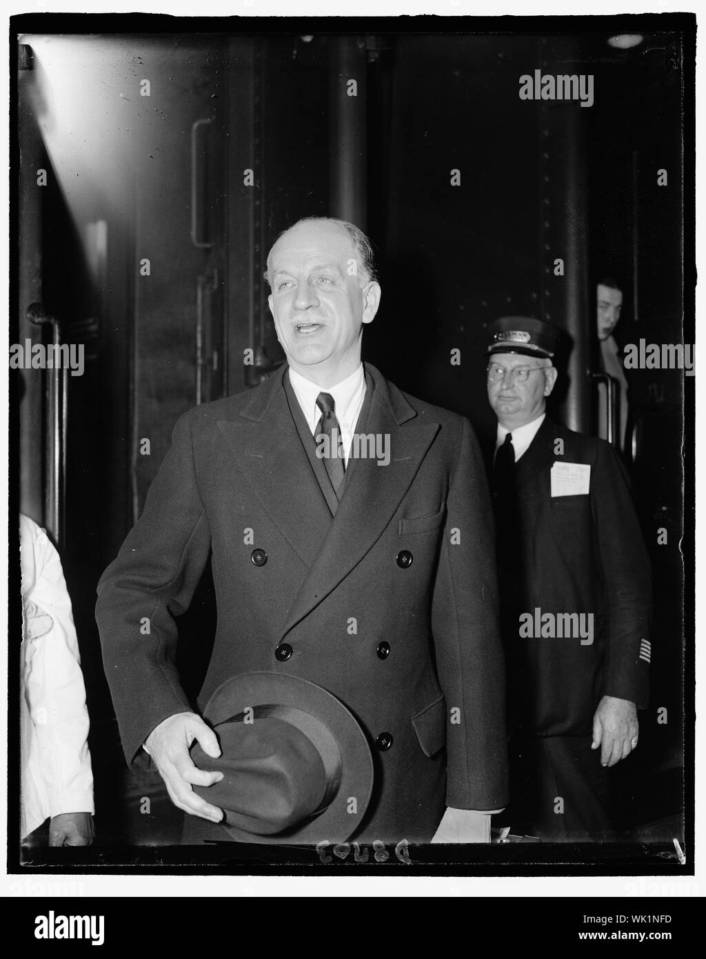 Informal photo of Sumner Welles, Undersecy. of State, March 1940 Stock ...