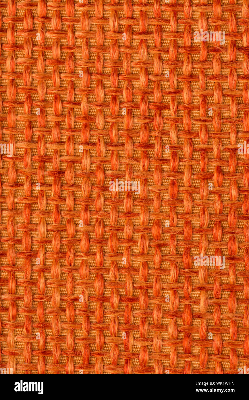 Background made of a closeup of an orange fabric texture Stock Photo ...