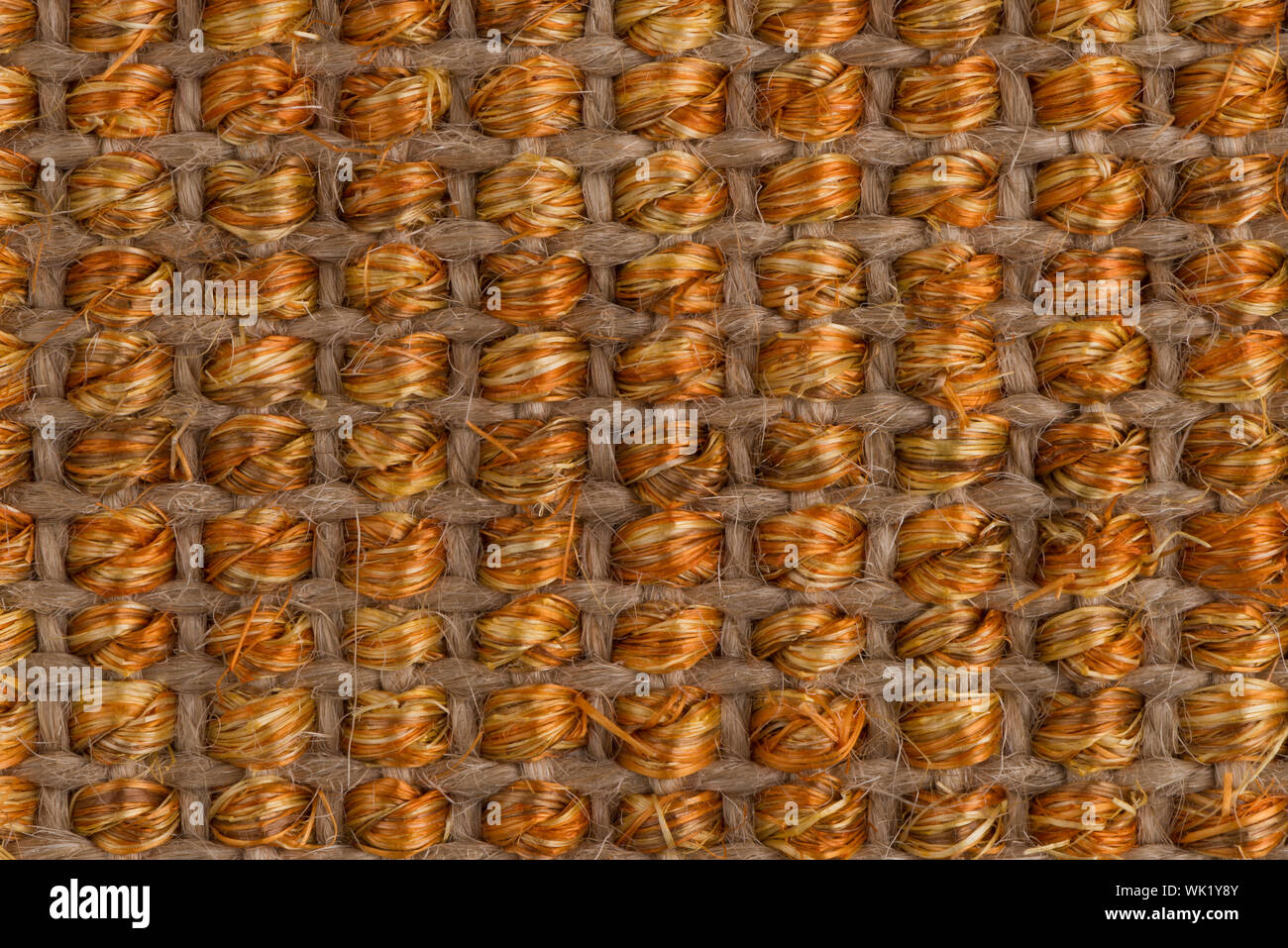 Closeup detail of yellow carpet texture background Stock Photo - Alamy