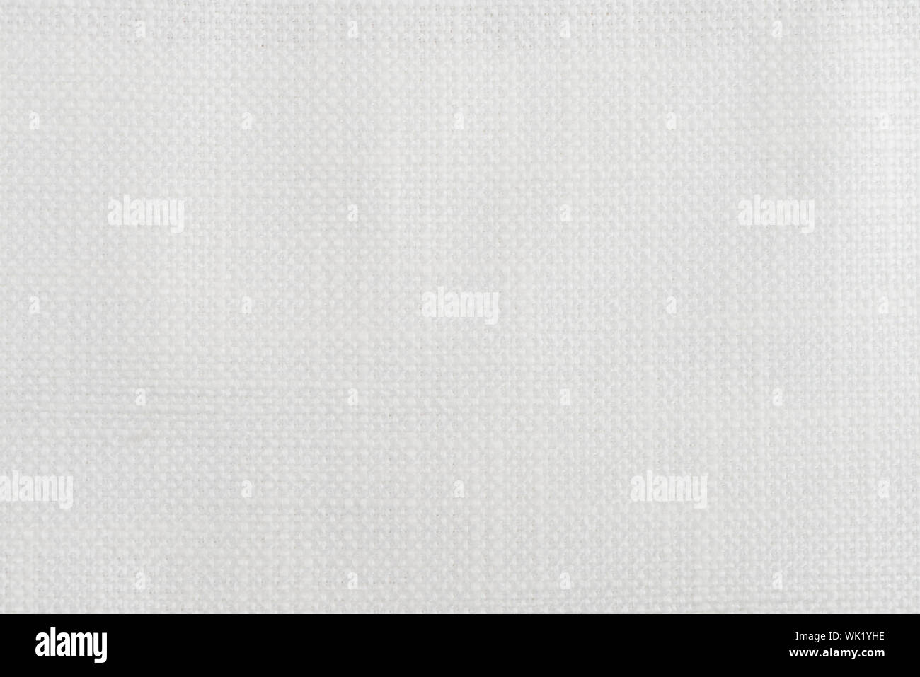 Closeup detail of white fabric texture background Stock Photo - Alamy