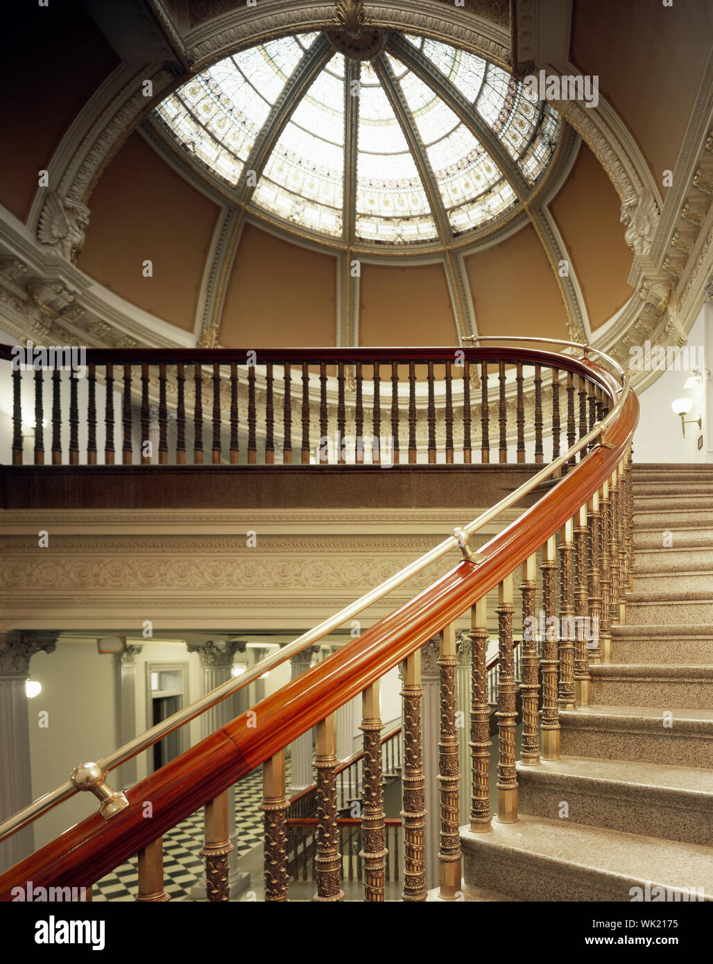Inside the Old Executive Office Building, Washington D.C Stock Photo ...